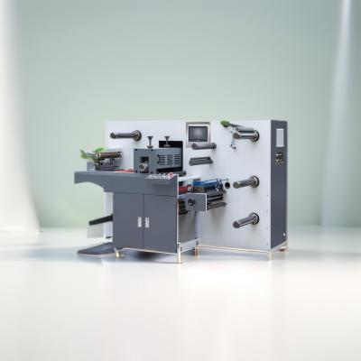 China MQ-YIIE ADHESIVE LABEL PAPER PROCESS MACHINERY UNWINDING MAX DIAMETER 600MM INTERMITTENT SEMI ROTARY DIE-CUTTING MACHINE for sale