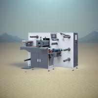China VOLTAGE 380V ADHESIVE LABEL PAPER PROCESS MACHINERY MAX SPEED 50M/MIN INTERMITTENT 15KW INTERMITTENT SEMI ROTARY DIE-CUT for sale