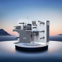 China INTERMITTENT SEMI-ROTARY DIE CUTTING MACHINE WITH TURRET SLITTING PRE-PRINTED LABELS NO NEED CHANGED MAGNETIC CYLINDER for sale