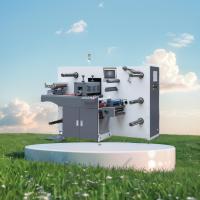 China SEMI ROTARY DIE CUTTING MACHINE 650MM MAX UNWINDING DIAMETER 120M/MIN SLITTING SPEED INTERMITTENT DIE CUTTING MACHINERY for sale