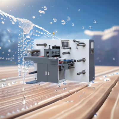 China EFFICIENT AND COST-EFFECTIVE SEMI-ROTARY DIE CUTTING AND SLITTING MACHINE PRE-PRINTED LABELS 60M/MIN (INTERMITTENT)SPEED for sale
