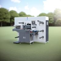 China INTERMITTENT SEMI-ROTARY DIE CUTTING MACHINE WITH TURRET SLITTING PRE-PRINTED LABELS NO NEED CHANGED MAGNETIC CYLINDER for sale