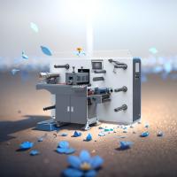 China UNWINDING MAX DIAMETER UP TO 650MM - AUTOMATED FINISHING SYSTEMS EQUIPMENT AVAILABLE SEMI-ROTARY DIE CUTTING TURRET SLIT for sale