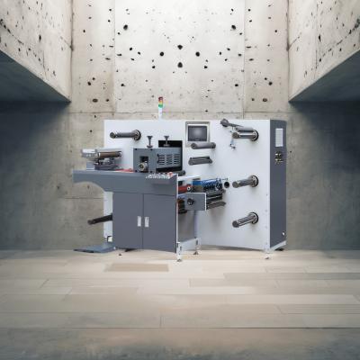 China SEMI ROTARY DIE CUTTING MACHINE IN INDIA - MQ-350YII EFFICIENT PRODUCTION SOLUTION INTERMITTENT WITH TURRET SLITTING for sale