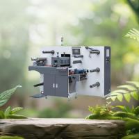 China MAX REWINDING DIAMETER 650MM ADHESIVE LABEL PAPER PROCESS MACHINERY INTERMITTENT SEMI-ROTARY DIE CUTTING MACHINE TURRET for sale