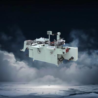 China MQ-450Z AUTOMATIC MEDIUM SPEED LABEL DIE CUTTING MACHINE MAX. FEEDING WIDTH 450MM MAX DIE CUTTING SIZE 440*440MM 300TIME for sale