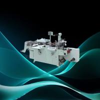China SMALL ADHESIVE BLANK STICKER LABEL FLAT BED CREASING DIE CUTTING SLITTING MACHINE for sale
