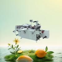 China MQ-350Z AUTOMATIC MEDIUM SPEED LABEL DIE CUTTING MACHINE PLATEN PRESSING STRUCTURE SERVO SYSTEM CONTROL THE MATERIAL for sale