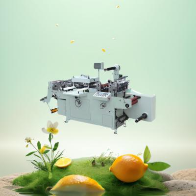 China DIE CUTTING ADHESIVE LABEL PAPER PROCESS MACHINERY MAX MATERIAL PULLING LENGTH 45M/MIN FLATBED DIE CUTTING MACHINERY for sale