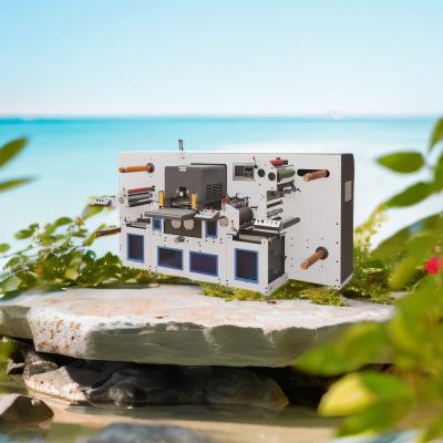 China INDUSTRIAL-GRADE FLATBED DIE-CUTTER FOR HEAVY-DUTY APPLICATION SPECIALIZED FOR DIE CUTTING OF ADHESIVE LABEL PAPER +-0.1 for sale