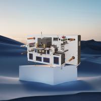 China DIE CUTTING SIZE 350MM*350MM ADHESIVE LABEL PAPER PROCESS MACHINERY DIE CUTTING MACHINES CE HOT STAMPING HOLE PUNCHING for sale