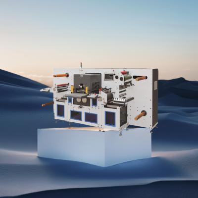China DIE CUTTING SIZE 350MM*350MM ADHESIVE LABEL PAPER PROCESS MACHINERY DIE CUTTING MACHINES CE HOT STAMPING HOLE PUNCHING for sale