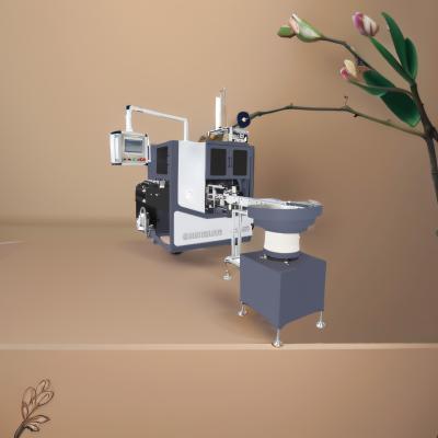 China VOLTAGE 220V LABLE SOLUTION LABEL NON GLUE NO STOP TURRET SLITTER REWINDER MACHINERY FULL AUTOMATIC 350MM REWIND 30MM for sale