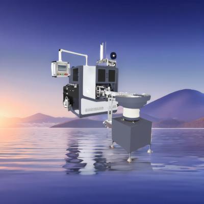 China AB TURRET GRAPHIC REWINDING TECHNOLOGY FOR ADHESIVE LABEL PAPER PROCESS MACHINERY AUTOMATIC TURRET 4 SHAFTS REWINDER for sale