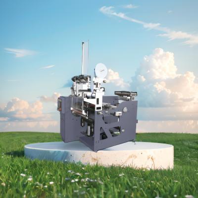 China Highly precise Fully automatic non-stop 4 spindle shaft turret rewinder for label slitting machinery for sale