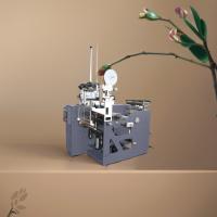 China SZ-B Semi Auto slitting and rewinding machine turret slitter non-glue labeling function glueless glue free for sale