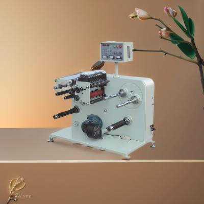 China FQ450FII Slitting machine with magnetic powder and turret automatic narrow paper  meter/number counting sick germany for sale