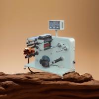 China FQ-320FII SLITTING MACHINE MAGNETIC BRAKE AND CLUTH TURRET REWINDING AUTOMATIC INFLATION FOR AIR SHAFT 16MM 8 KNIFES for sale