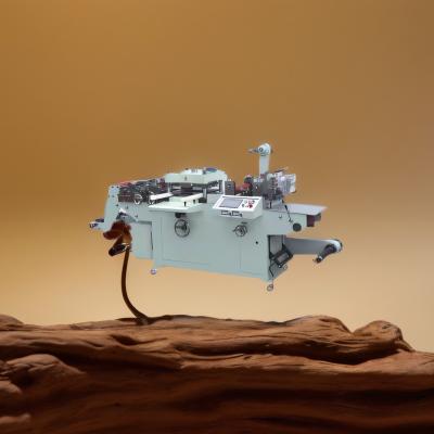 China MQ-350A AUTOMATIC LABEL DIE CUTTING MACHINE PHOTOELECTRIC EYES: GERMANY--LEUZE AUOTMATIC OIL LUBRICATE SYSTEM EXPORTED for sale