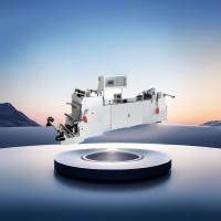 China Water label drinking label SINGLE LAYER PVC PET ROLL TO TUBE SHAPE ROLL GSHZ-300C HIGH SPEED GLUING CENTER SEAL MACHINE for sale