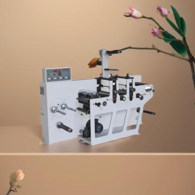 China MQ-350Y(S) Double Station Two Head Fully Rotary Die Cutting And Slitting Machine Blank Un-Printed Labels Adhesive Paper for sale
