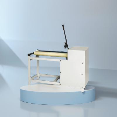 China Manul Plastic Paper Core Tube Cutting Machine QG-500/1000/1600 Models Circular Knife Synchronous Rotation for sale