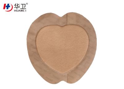 China High absorbent wound care silicone foam dressing popular size 5x5cm 10x10cm  15x15cm for sale