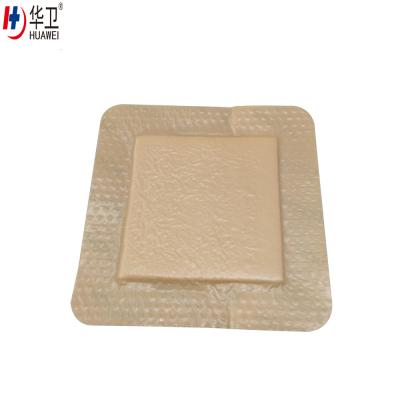 China China manufacturer wholesale silicone foam dressing 15*15cm for sale