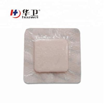 China 10*10cm silicone wound care dressing for sale