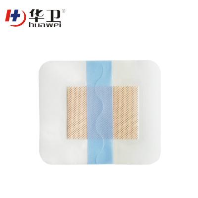 China health medical adhesive  transparent dressing PU Wound medical dressing with pad for sale