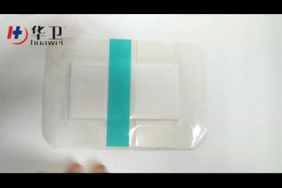 China First Aid Waterproof Medical Adhesive Wound plaster dressing with absorbent pad for sale
