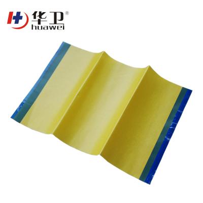 China Transparent adhesive WPU iodine surgical Iodine incise dressing for sale