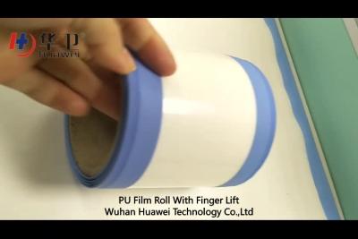 China surgical incise drape PU film in roll for sale