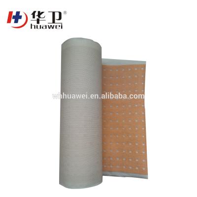 China Hot sale perforated aperture adhesive zinc oxide plaster for sale