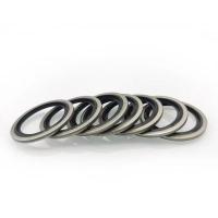 China Self Centralising 304 Stainless Steel Dowty Seal Gasket NBR Rubber Bonded Seal Washer for sale