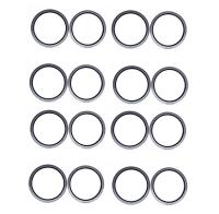 China Self Centralising 304 Stainless Steel Dowty Seal Gasket NBR Rubber Bonded Seal Washer for sale