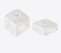 China Square Vinyl End Caps Rubber Hole Plugs Black PVC End Cap Flexible Protector Soft Rubber End Cap Plastic Cover for sale