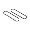 China Hair Rubber Irregular Shaped Parts Rubber Special Shaped OEM ODM for sale