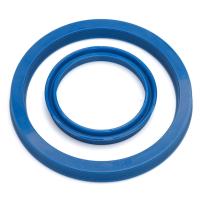 China Custom Color NBR  EPM EPDM FPM FFPM CR Silicon Rubber Piston Ring Seal for sale