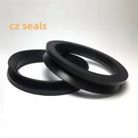 China NBR FKM V Ring Seal For Rotary Shaft Seal With High Temperature Resistance And Custom Color for sale