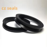 China NBR FKM V Ring Seal For Rotary Shaft Seal With High Temperature Resistance And Custom Color for sale