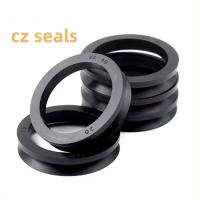 China NBR FKM V Ring Seal For Rotary Shaft Seal With High Temperature Resistance And Custom Color for sale