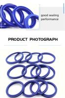 China Custom Color Ring Seal With 50-90 Shore A Hardness Range For Mechanical Manufacturing Blue NBR FKM FPM EPDM for sale