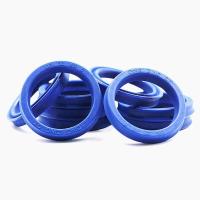 China 70-90 Hardness Custom Color Hydraulic Oil Seal Temp Resistance Mineral Synth Oil for sale