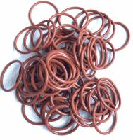 China Stock Silicone O-Ring Waterproof Sealing Food Grade Silicone Ring  Brown black color customized size for sale