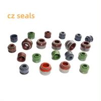 China Automotive Engine Stem Motorcycle FKM FPM Rubber Cylinder Head Valve Oil Seal Customized Color for sale