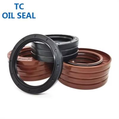 China NBR FKM Acm Silicone PTFE Shaft Bearing High Pressure Rubber Oil Seal customized color for sale