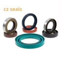 China NBR FKM Acm Silicone PTFE Shaft Bearing High Pressure Rubber Oil Seal customized color for sale