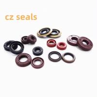 China NBR FKM Acm Silicone PTFE Shaft Bearing High Pressure Rubber Oil Seal customized color for sale