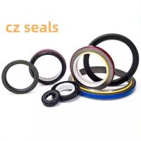 China NBR FKM Acm Silicone PTFE Shaft Bearing High Pressure Rubber Oil Seal customized color for sale